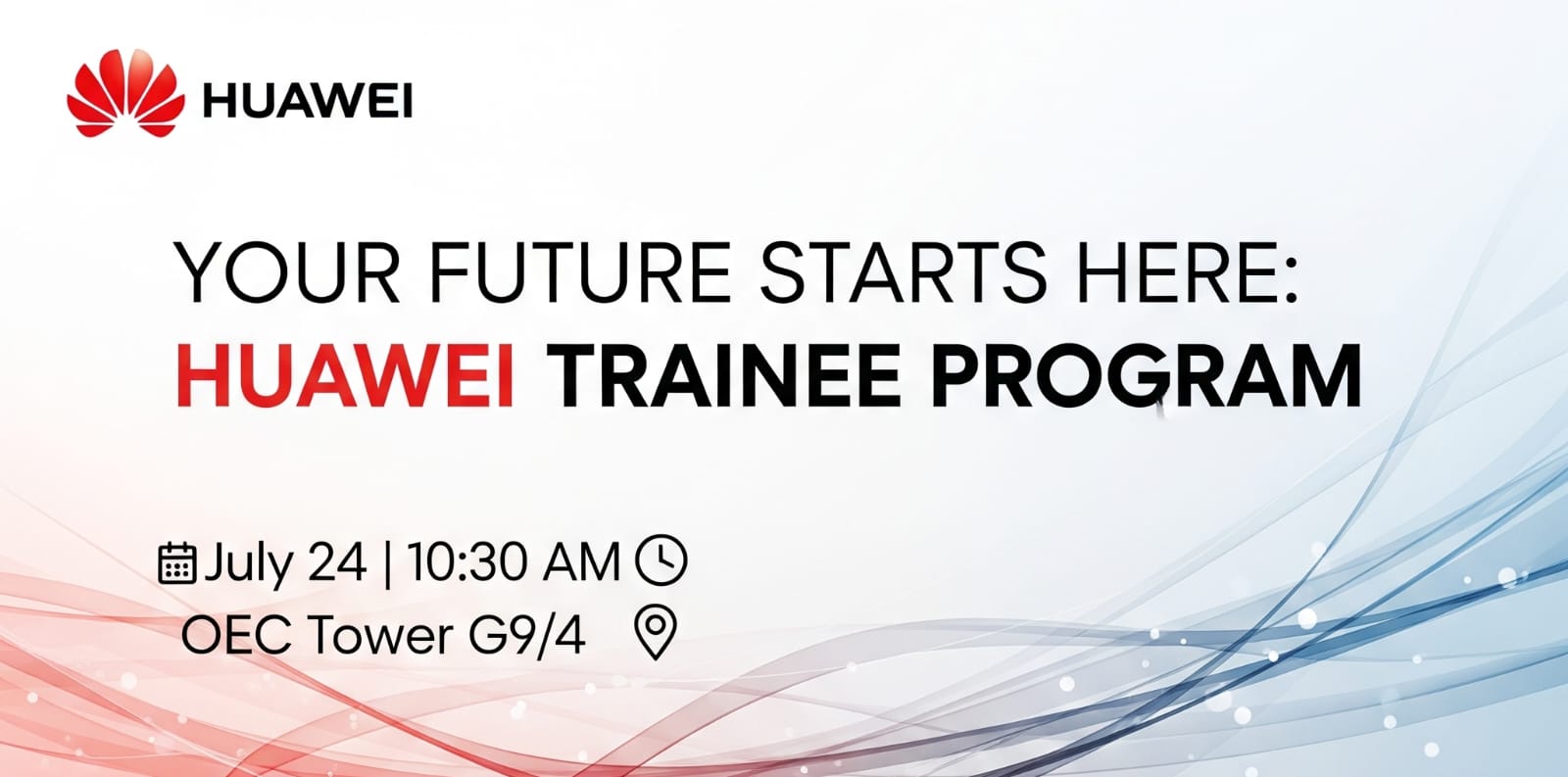 Huawei Internship Drive Second Phase | University of Engineering and ...